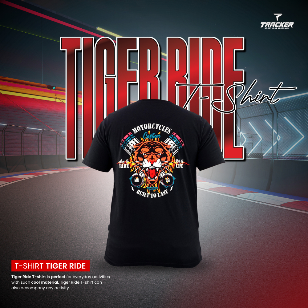 Camiseta Pdk TR Tiger Ride | Shopee Brasil