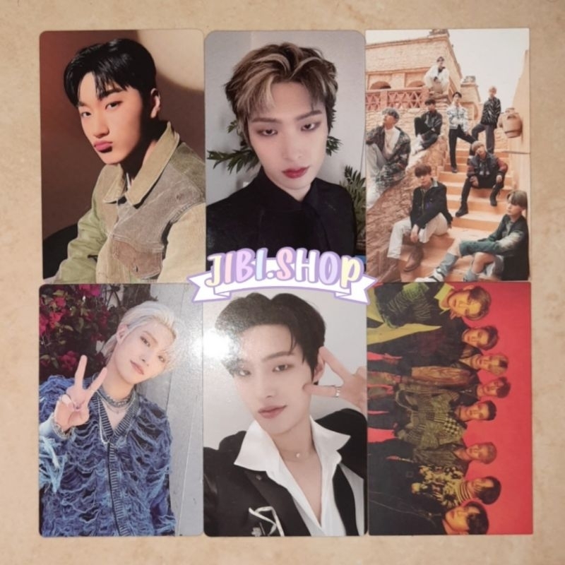 ATEEZ hongjoong san mingi yeosang Álbum Oficial PC PHOTOCARD THE WORLD ...