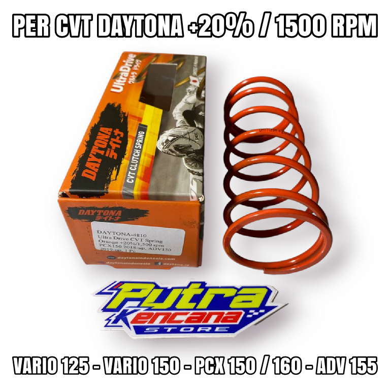 Por CVT DAYTONA 1500 RPM-VARIO 125 , 150 , PCX 150 160 , ADV 155-RACING ...