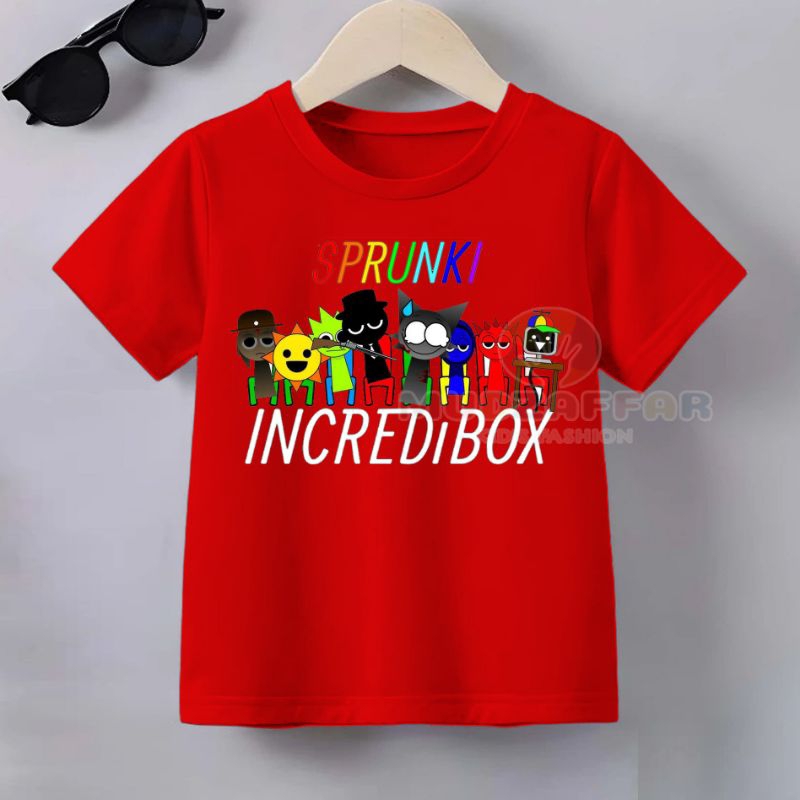 T-Shirt Infantil SPRUNKI Jogo INCREDIBOX | Shopee Brasil