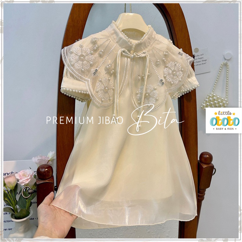 Vestido Benta JIBAO-De Festa oriental Para Meninas De 1 A 8 Anos ...