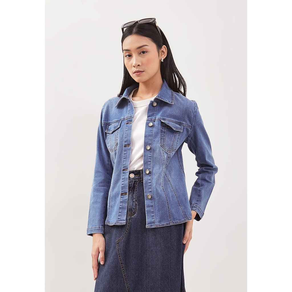 Jaqueta Jeans Ako | 11-0462 | Shopee Brasil