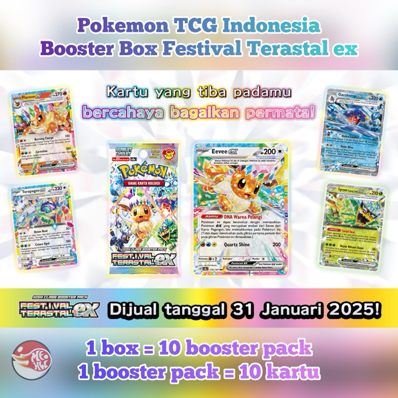 Coretal Festival Booster Box ex SV8a Pokémon TCG Indonésia Scarlet Violet Card . | Shopee Brasil
