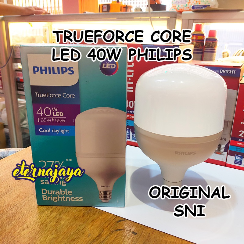 Lâmpada LED PUTIH Philips TrueForce Core 40W Branca 6500K 40 Watts ...