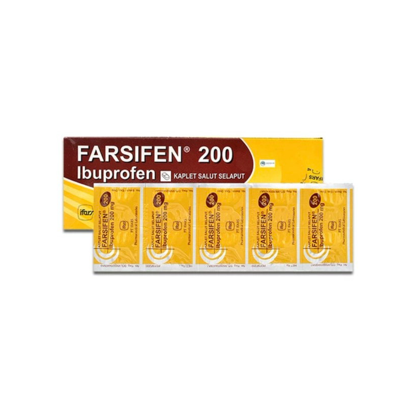 Farsifen 200 mg Tira 10 Comprimidos (Medicina Para Dor E De Dente ...