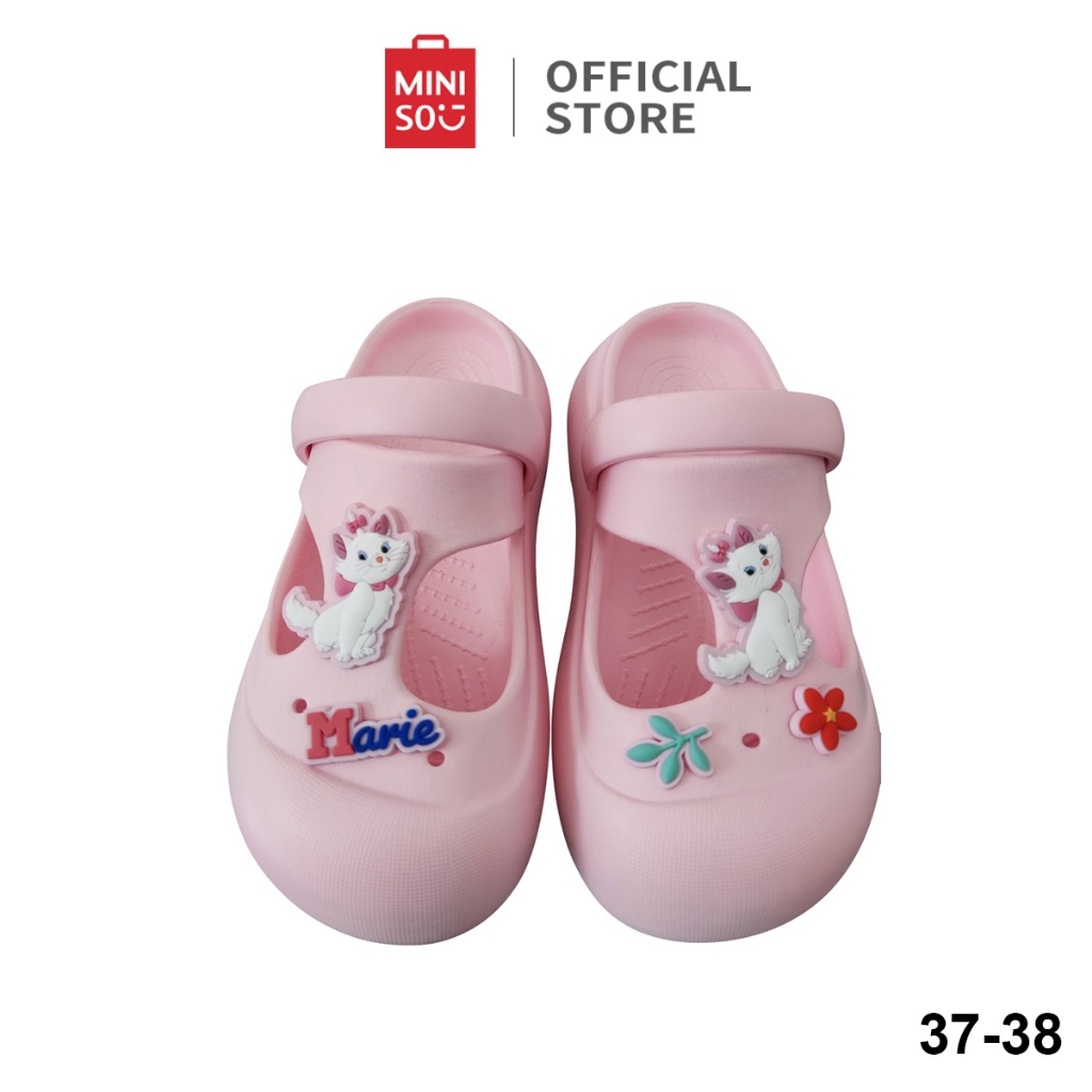 Miniso x Disney Classics Marie Collection Sandálias Chinelos Da Moda ...