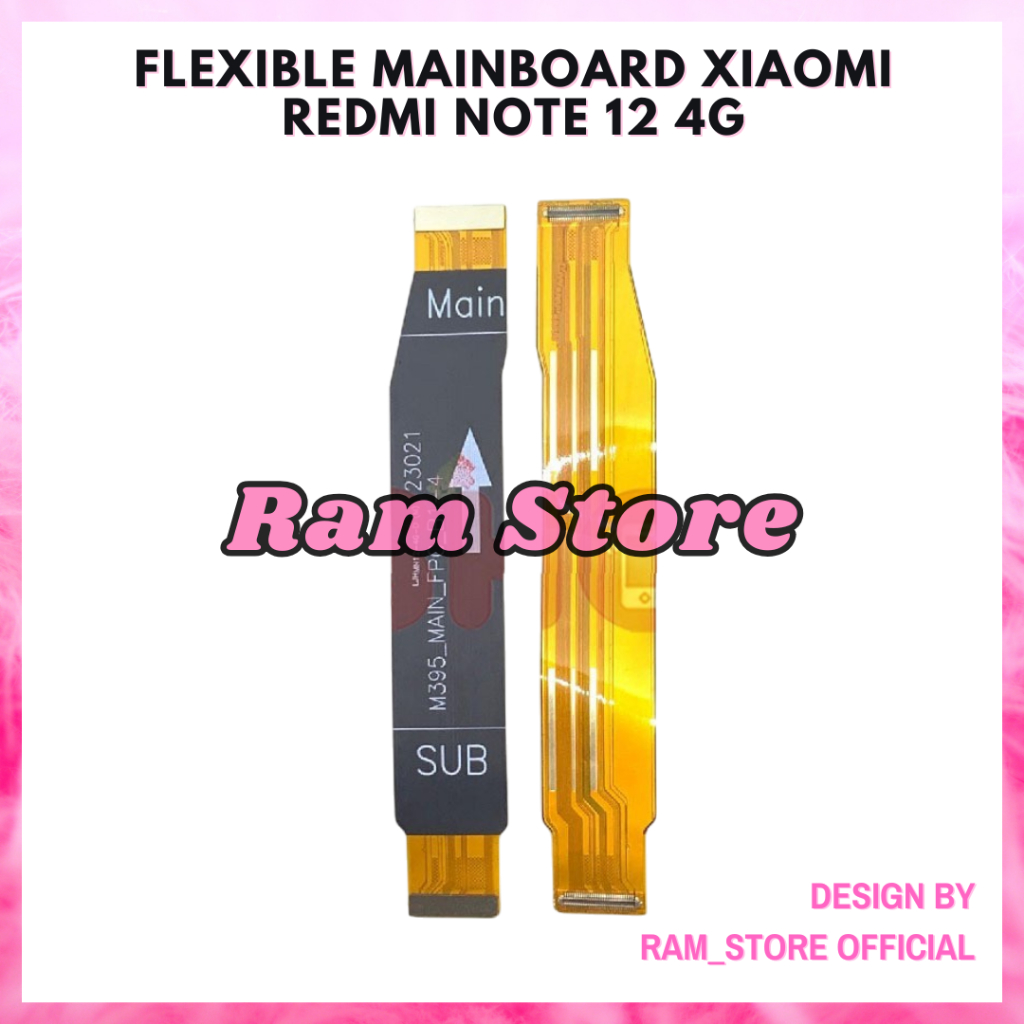 Placa Principal Flexível Da Ui Redmi Note 12 4G | Shopee Brasil