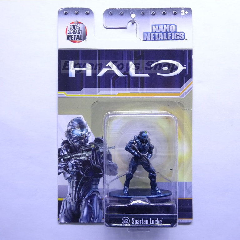 Jada Nano Metalfigs Halo Spartan Locke | Shopee Brasil
