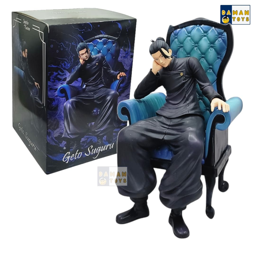 Figura Jujutsu Kaisen Suguru Geto-Satoru Gojo Sentado | Shopee Brasil