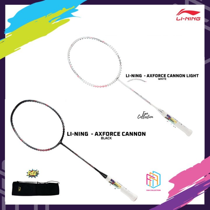 Raquete De Badminton Axforce AX FORCE CANNON AYPT307 | Shopee Brasil