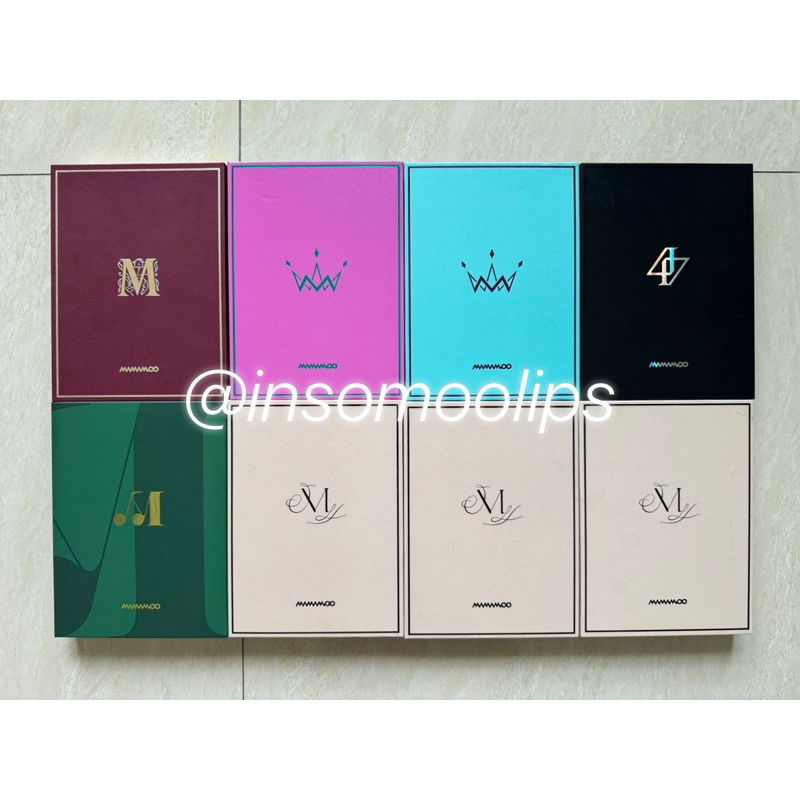 Álbum Mamamoo Only Memory Purple Mint Reality Em Black RIB Travel Onde ...