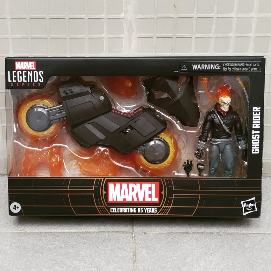Hasbro MARVEL LEGENDS GHOST RIDER DANNY KETCH HELL CYCLE 85 Anos ...
