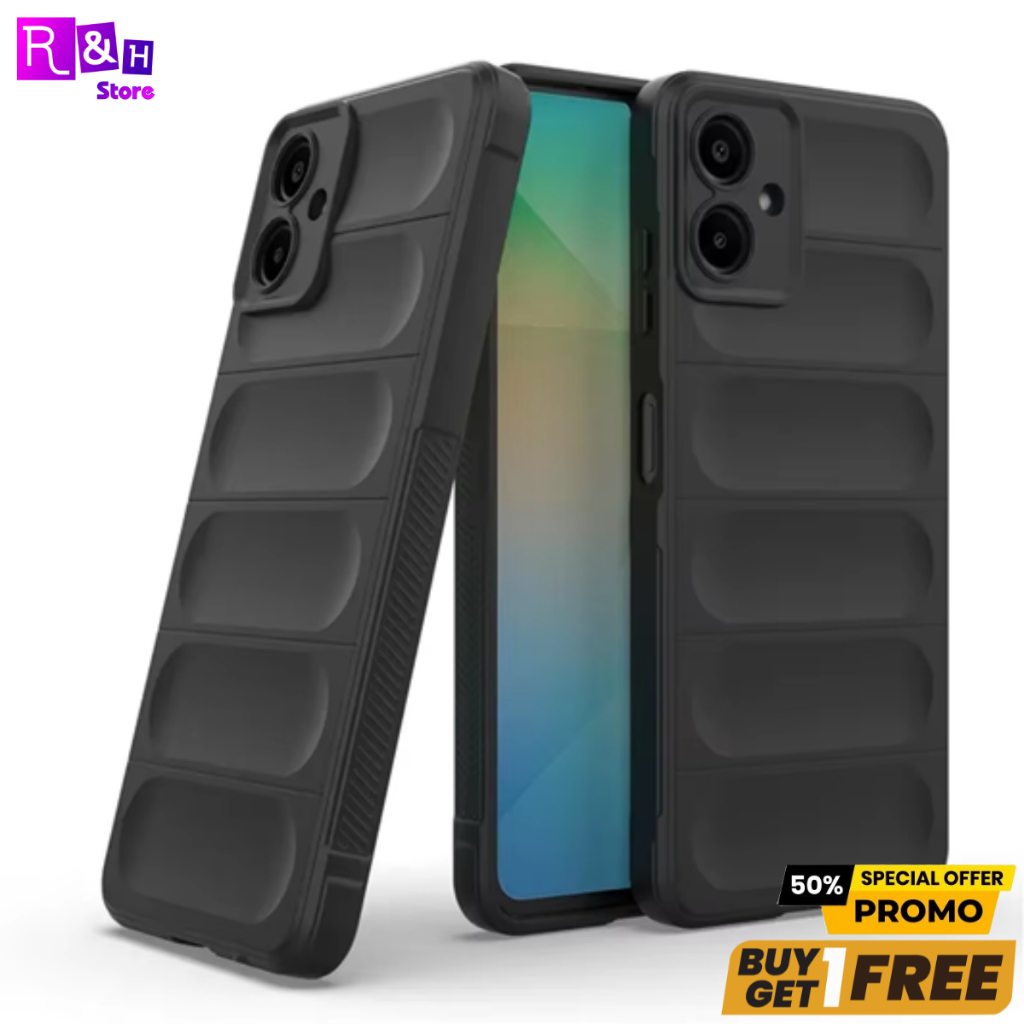 Capa Samsung Galaxy A06 A16 Softcase Escudo Mágico Silicone Livre TG 9D ...