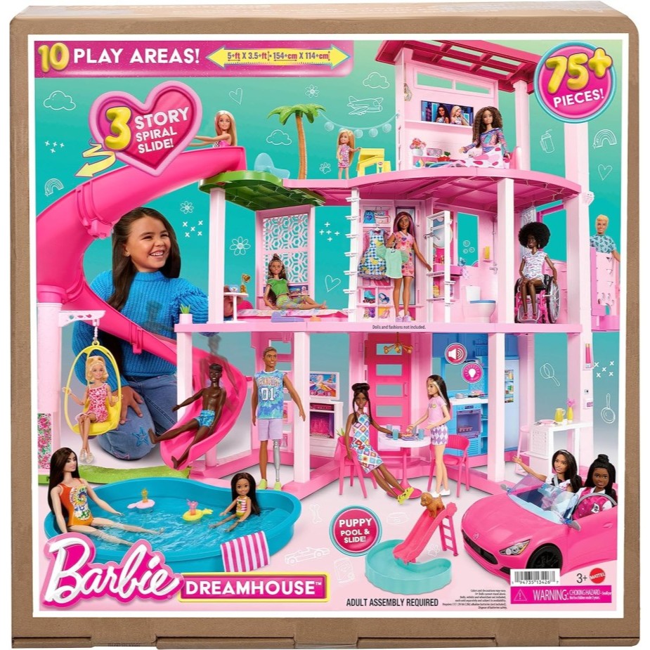 Casa De Boneca BARBIE De 3 Pisos Dream HOUSE-MATTEL DREAMHOUSE ORIGINAL ...
