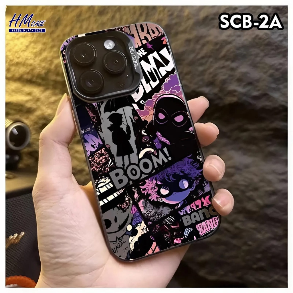 Capa HP Boom Comic SCB-2 , Holograma Imd Preto Para Tecno Camon 40 4G ...