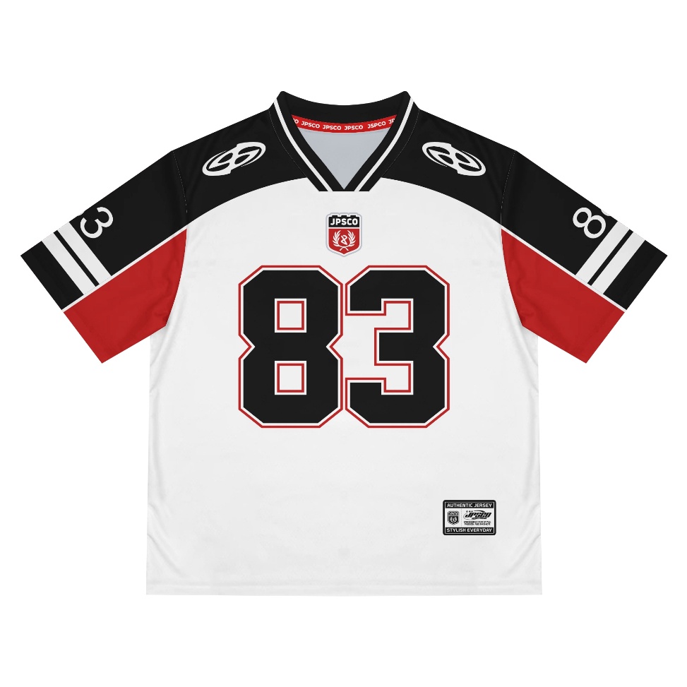 Código J6J Shouters Streetwear Jersey 83 Rugby Nfl Camisa Vintage Retro ...
