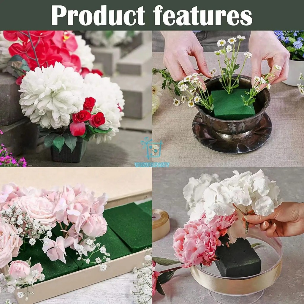 Espuma Floral Seca 20 x 10 x 7 | I Buquê De | Shopee Brasil