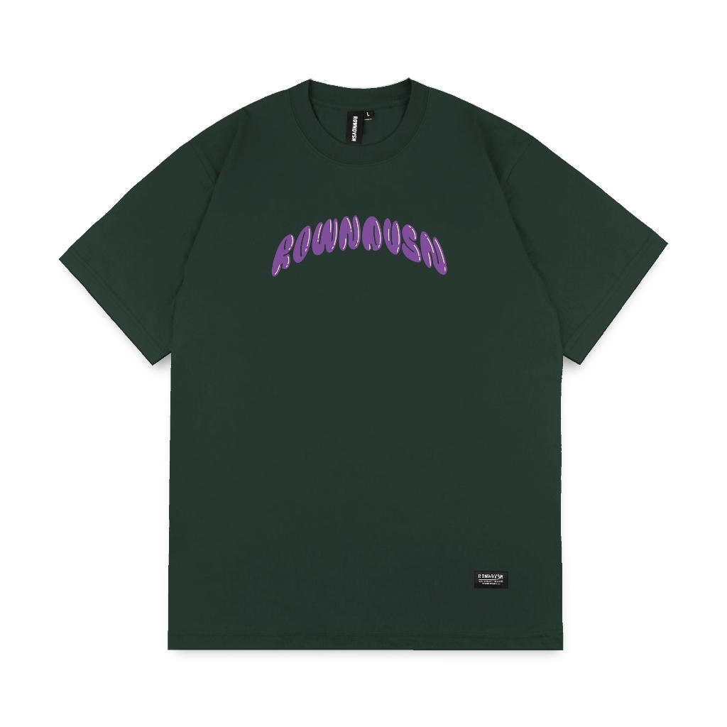 Camiseta Oficial Da Divisão Rown-Verde Rowndvsn Bubblonia | Shopee Brasil