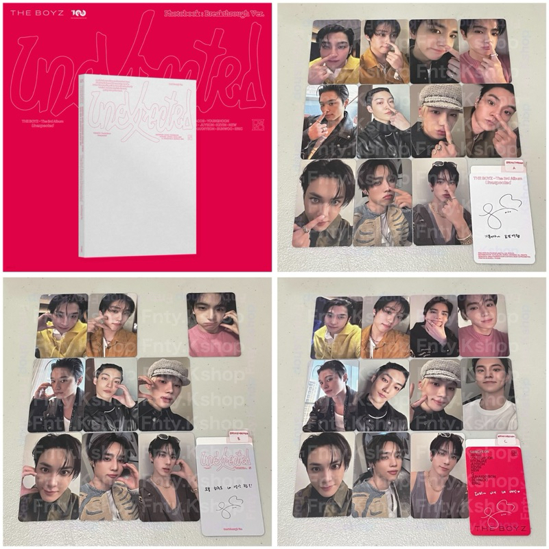 Breakthrough Ver PC Only-The Boyz 3o Álbum Completo Inesperado | Shopee ...