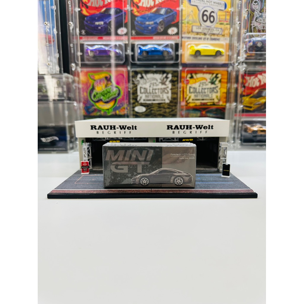 Mini GT No . 373 Porsche 911 GT3 Touring Ágata Cinza Metálico | Shopee ...