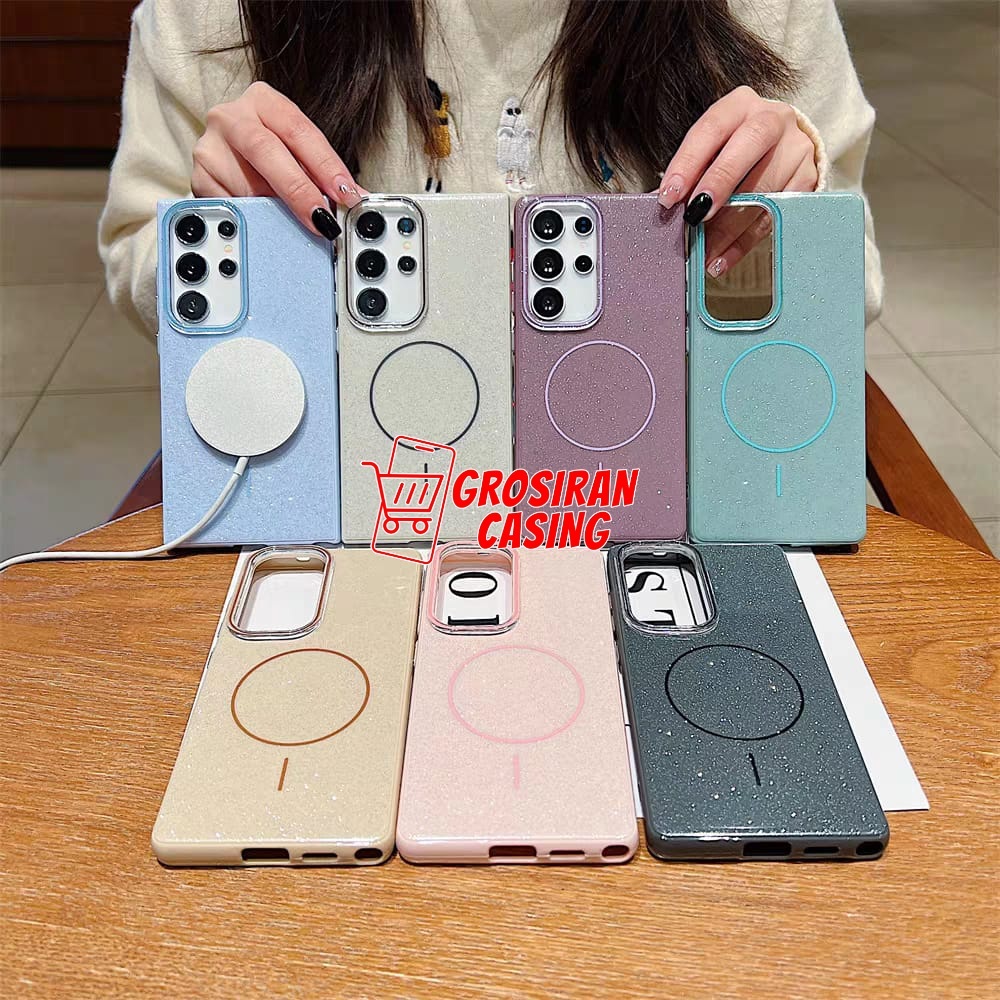 Magsafe Glitter Stardust Blink Case Samsung A16 A17 A26 A36 5G A56 5G ...