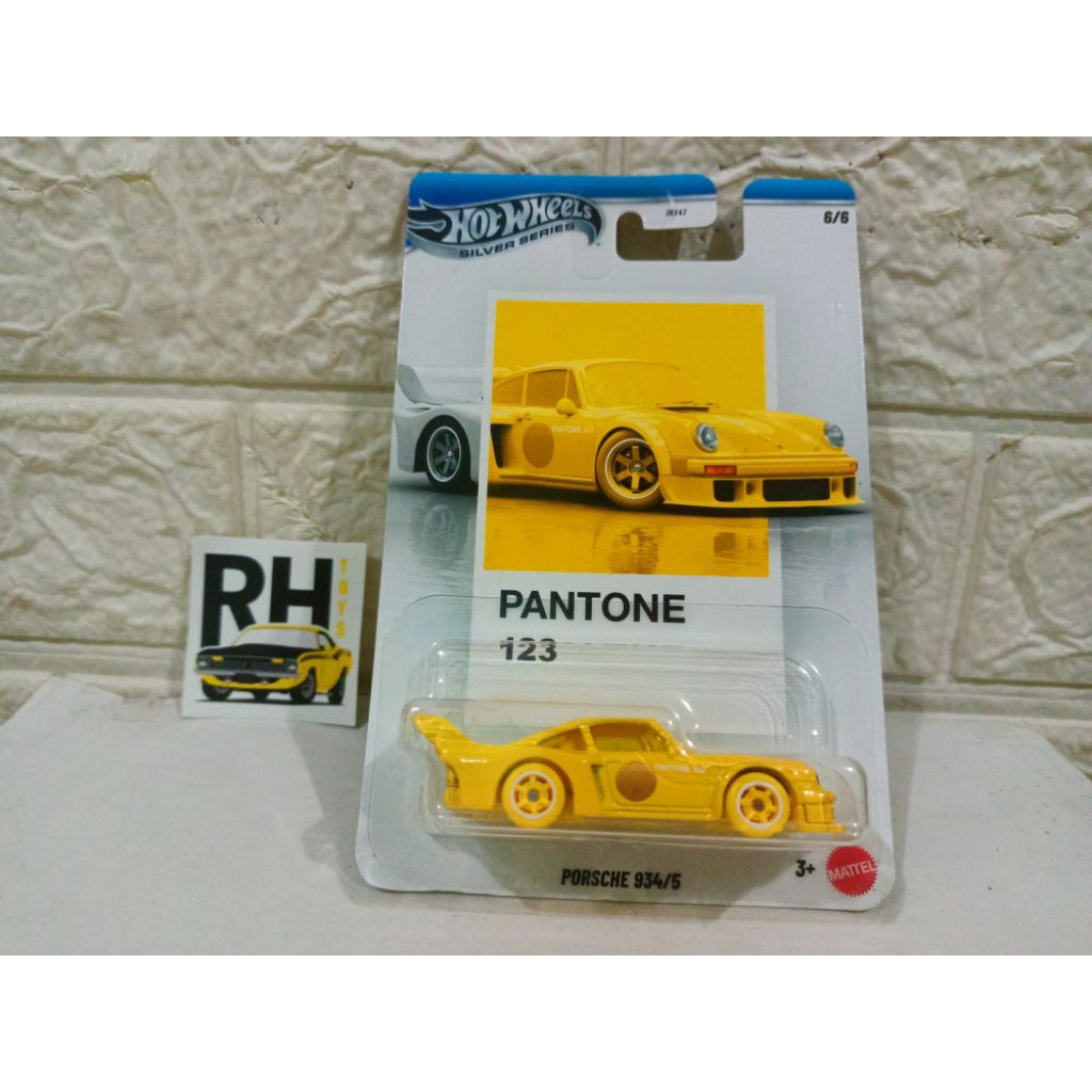 Hot Wheels Porsche 934/5 934.5 Pantone Série Prata super Chase base ...