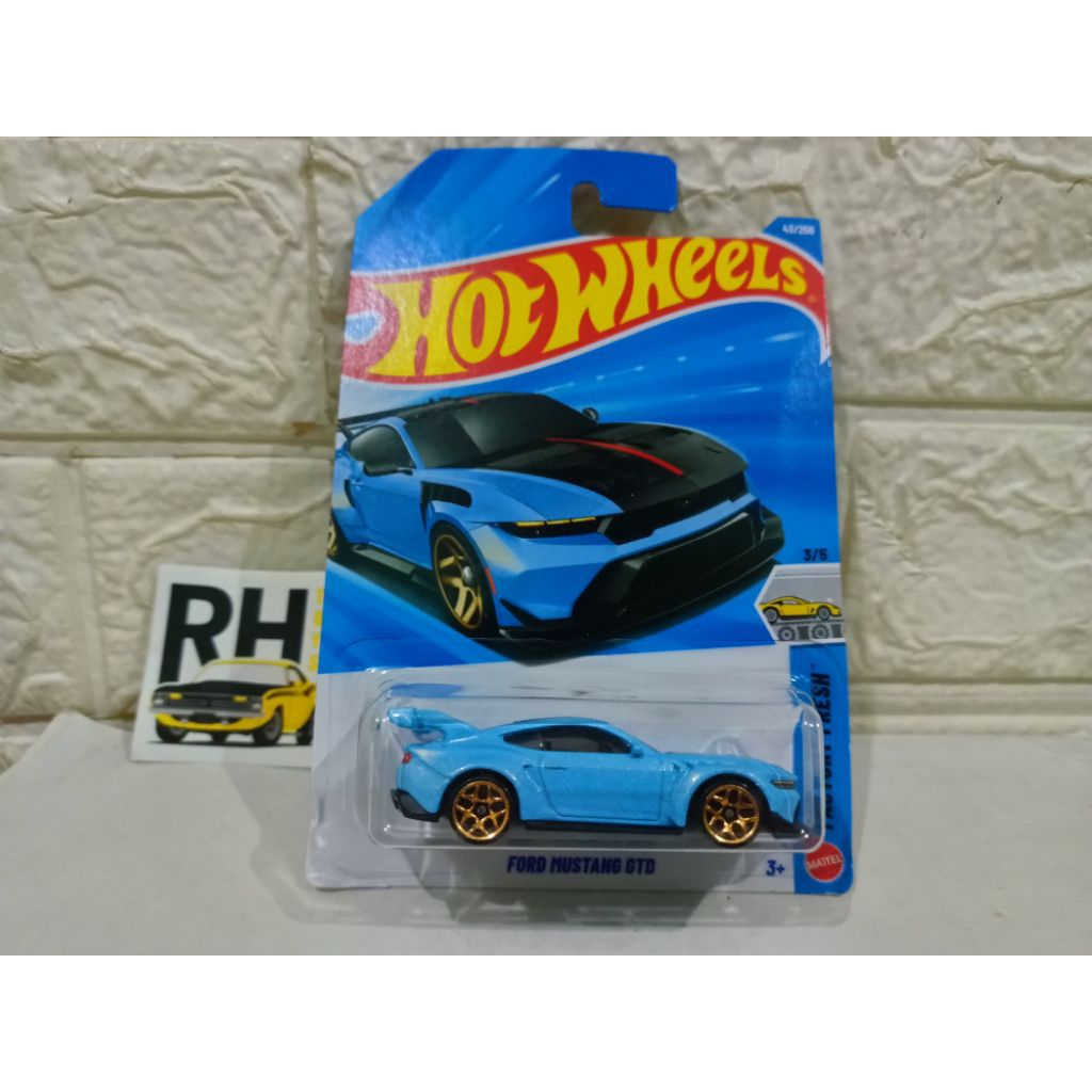 Hot Wheels Ford Mustang GTD Fábrica Fresca | Shopee Brasil