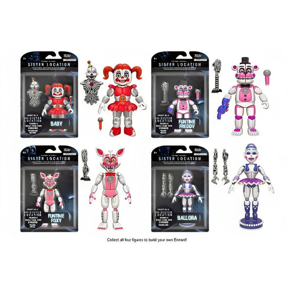 FNAF Funko Five Nights at Freddy's 5 " FUNTIME FOXY Figura De Ação ...
