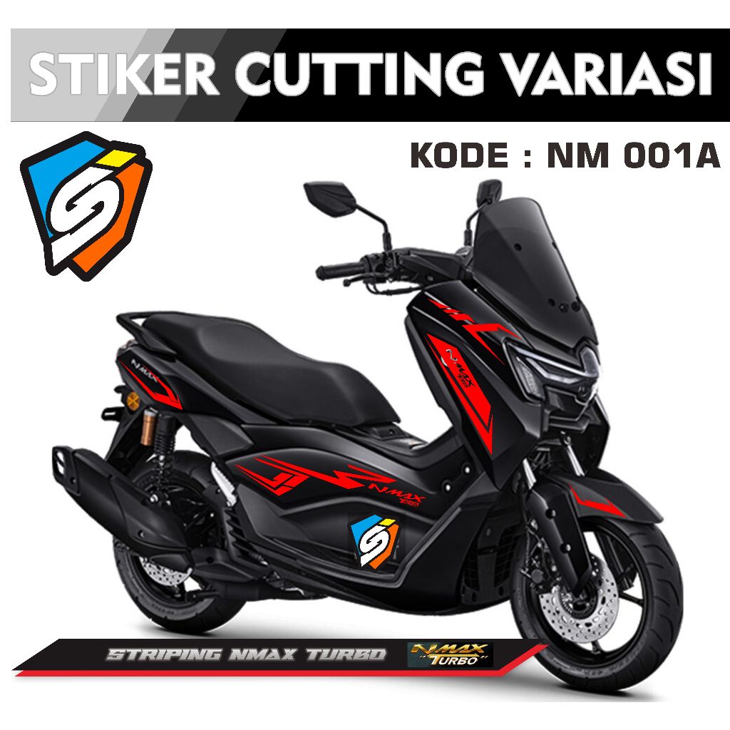 Yamaha NMAX 2025 Turbo Decal Striping-Adesivo De Motivo Gráfico De ...