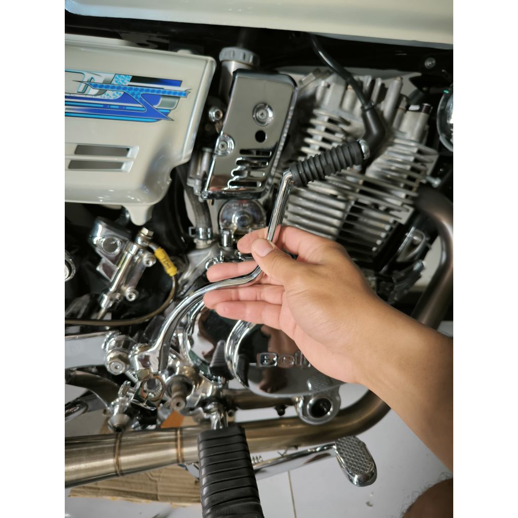 Victer viar pnp cb mp gl Tigre Acabamento CROME CELUB | Shopee Brasil