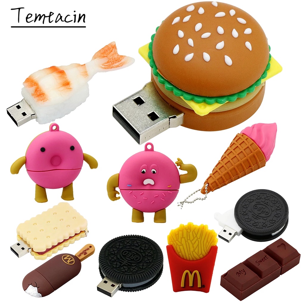 Desenho Animado Criativo USB 2TB flash silicone De Alta Velocidade ...