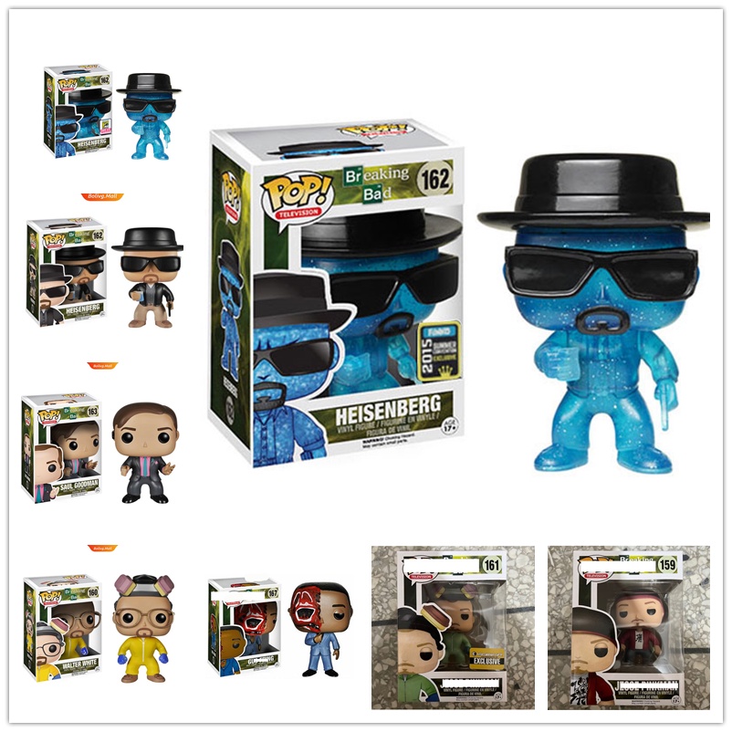 Funko Pop Breaking Bad Jesse Pinkman Saul Goodman Walter White Mike ...