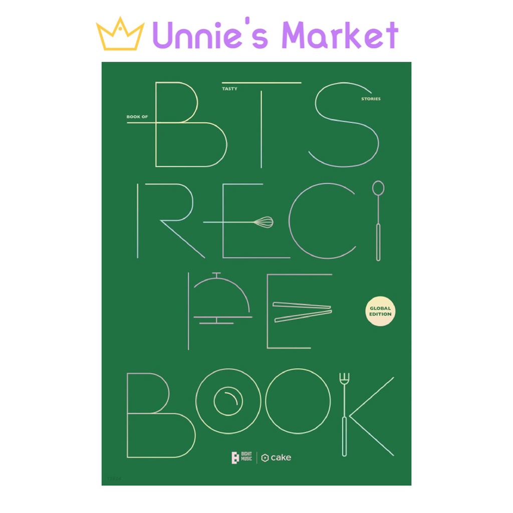BTS RECIPE BOOK / KOREAN BOOK | Shopee Brasil