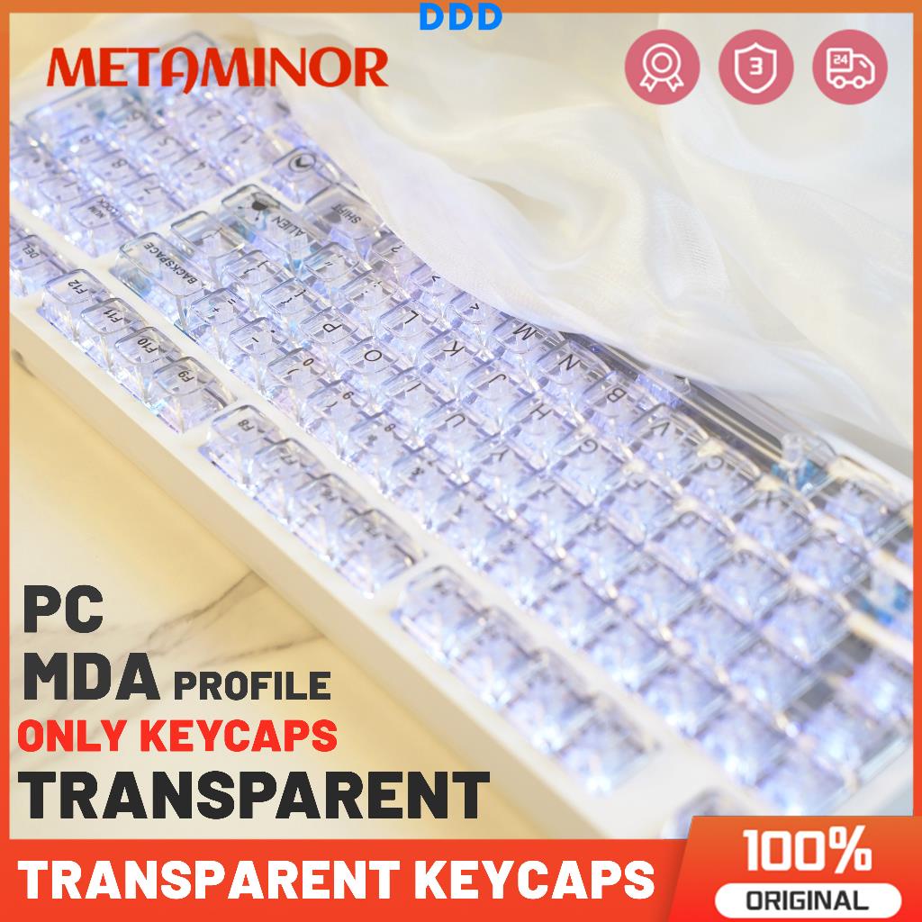 DDD 132 Teclas Transparentes MDA Perfil Tema Espaço Para PC 60 % 65 68 ...