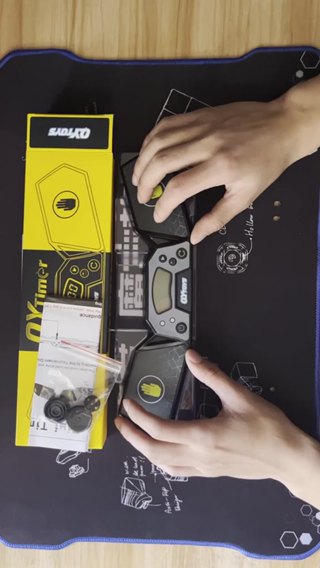 QiYi Timer Temporizador Magic Cube Timers Velocidade Cubo Magico Tempo ...