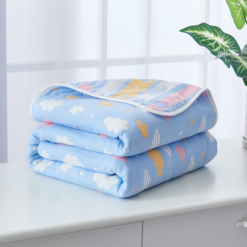 Manta Multiuso De Algodão Puro Quilt Para Adultos E Bebês Todas As ...