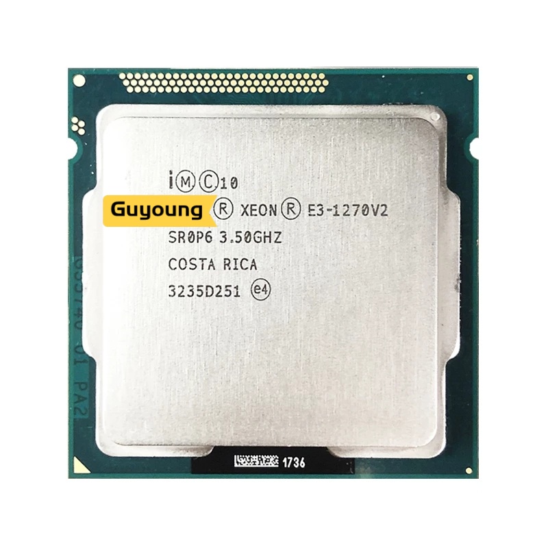 Xeon E3-1270V2 Processador CPU E3-1270 V2 3.50GHz 8M LGA1155 E3 1270V2 ...