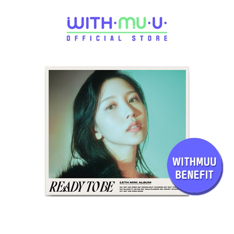[WITHMUU BENEFIT] TWICE - 12th Mini Album Ready To Be (Digipack Version ...