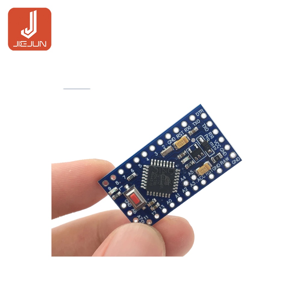 1pçs Pro Mini Atmega328 328 ATMEGA328P 3.3V 8MHz 5V 16Mhz Para Arduino ...