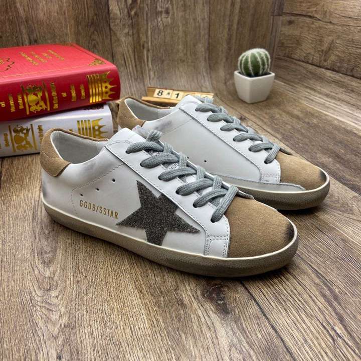 128 GHB1 GGDB Golden Goose Super Star Homens Mulheres Sapatos ...