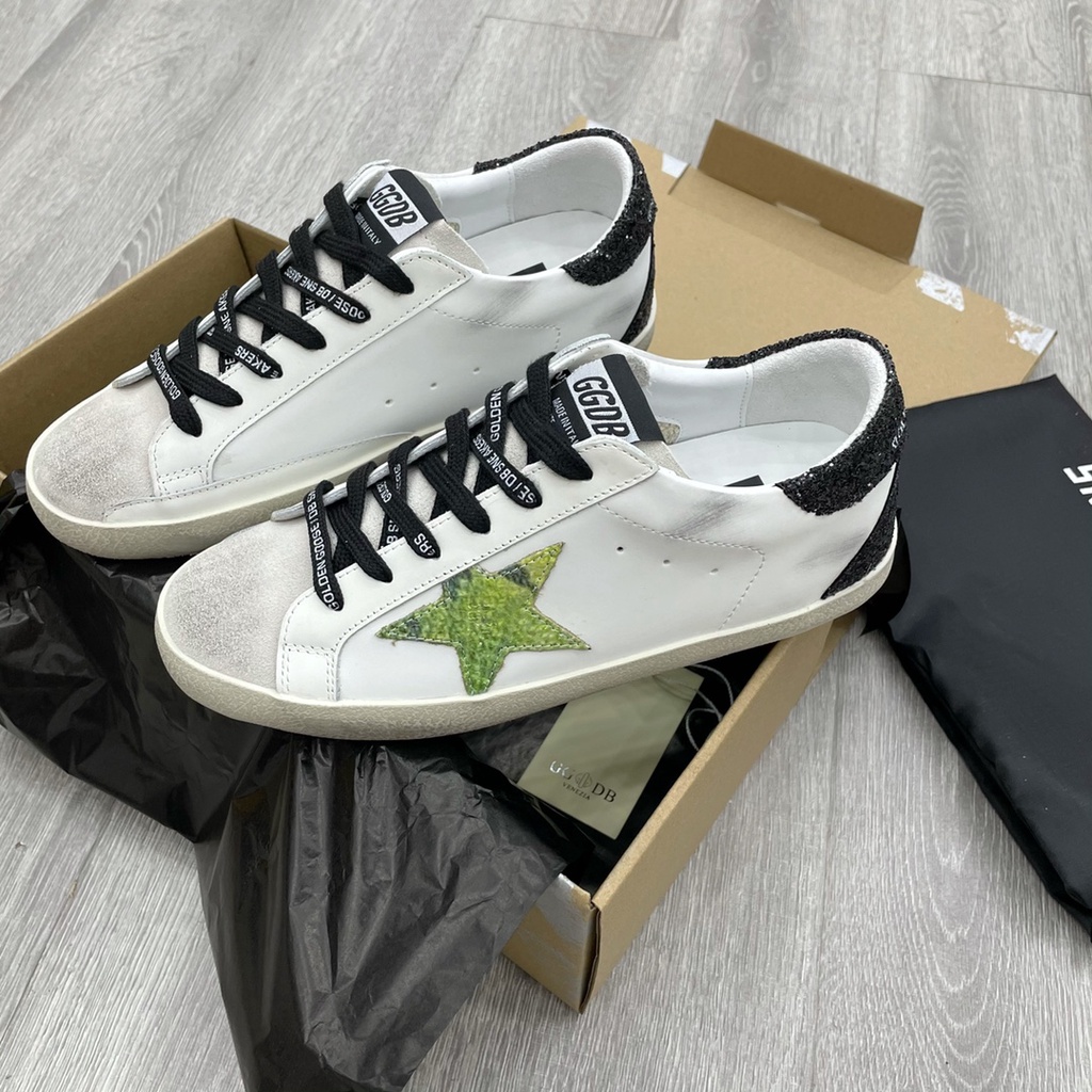 1112ymb3 GGDB Golden Goose * SUPERSTAR Homens Mulheres Tênis De Corte ...
