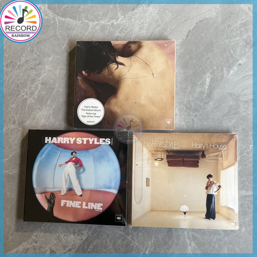 Harry Styles by Harry Styles, Fine Line, Harry's House 3 Albums Set ...