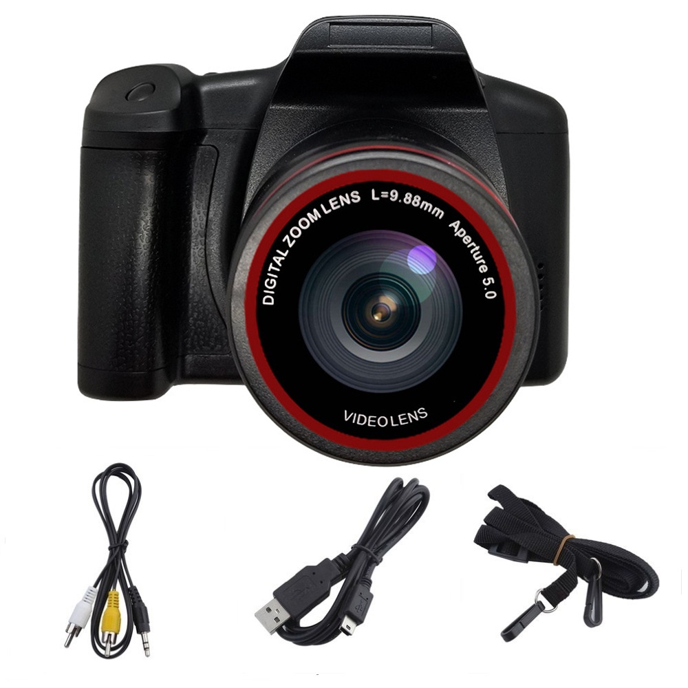 Câmera Digital Slr 4x Zoom Digital Tela Lcd 3mp Cmos Resolução 12mp ...