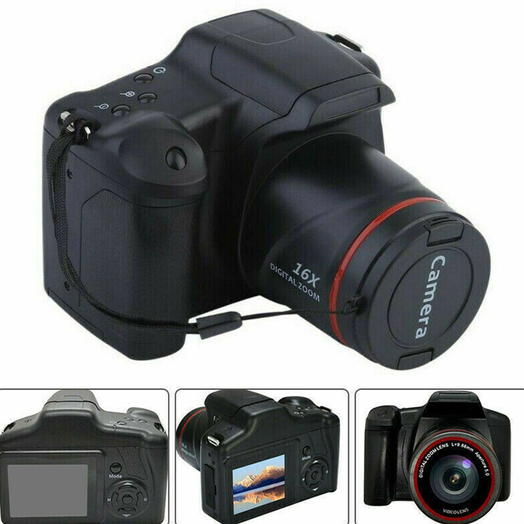 Câmera Digital Slr 4x Zoom Digital Tela Lcd 3mp Cmos Resolução 12mp ...
