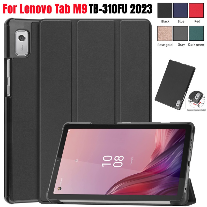 Caso De Cor Sólida Para Lenovo Tab M9 TB-310FU 9 Polegada 2023 Fino ...