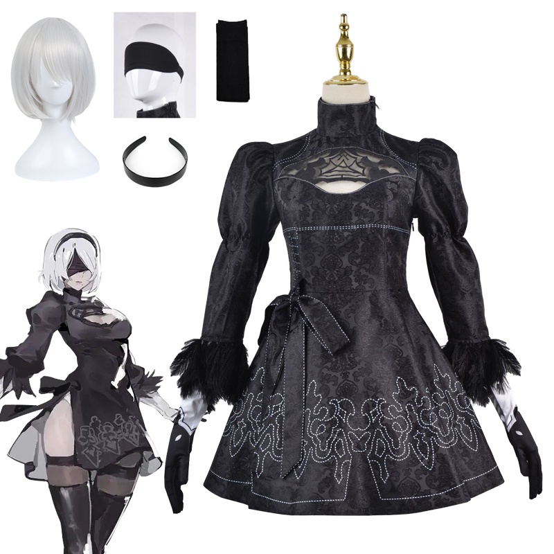 Nier 2b Cosplay Automata YoRHa No . 2 Roupa Tipo B Anime Fantasia ...