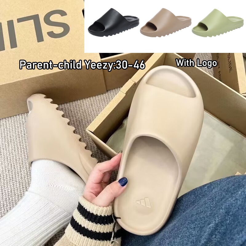 Unisex Yeez Slides Kanye West Slippers Sandálias Chinelos Para Pais E Filhos Tamanho30-46 ...
