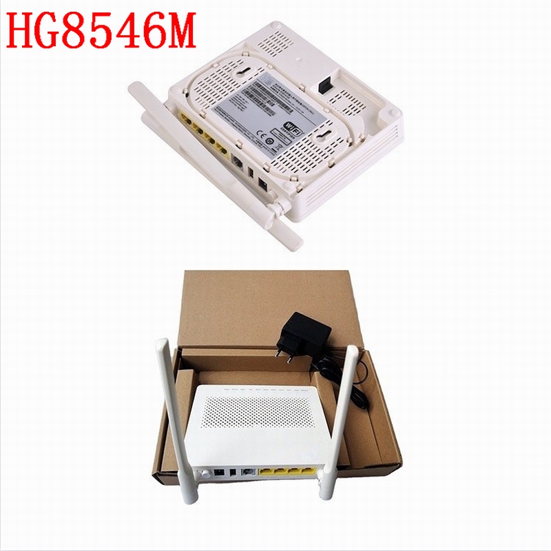 Novo Roteador EPON ONU GPON HG8546M Com Potência FTTH Gigabit Modem Router Bare Metal ...