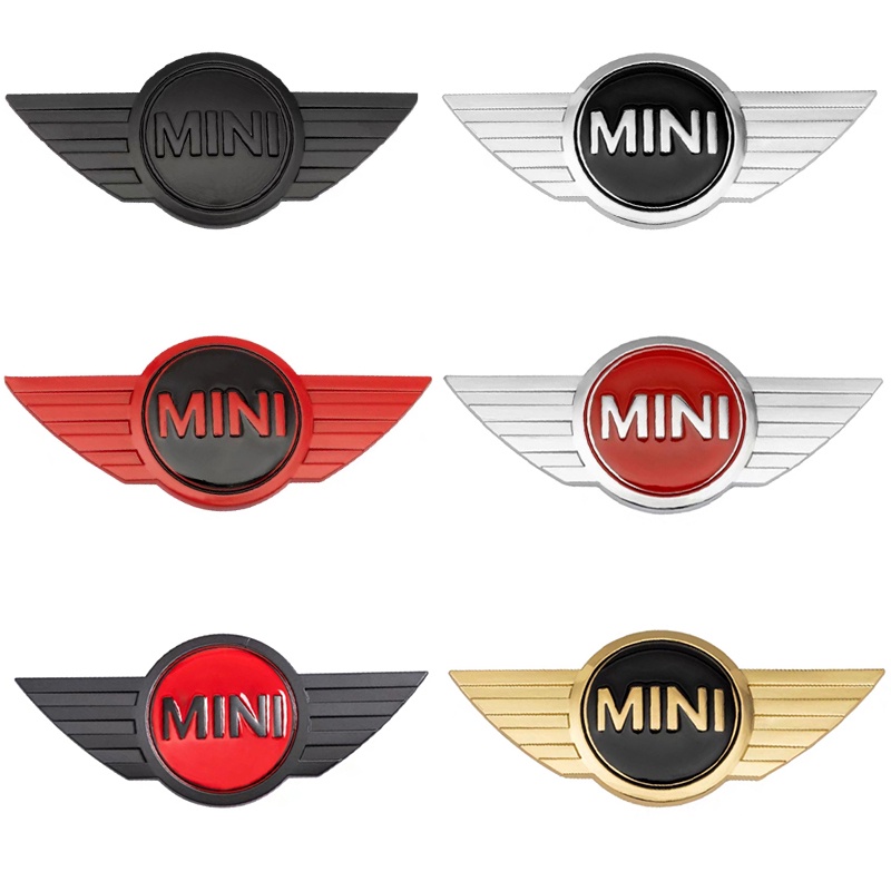Autocolantes De Fibra De Carbono 3D Metal Emblema Para Mini Cooper One ...