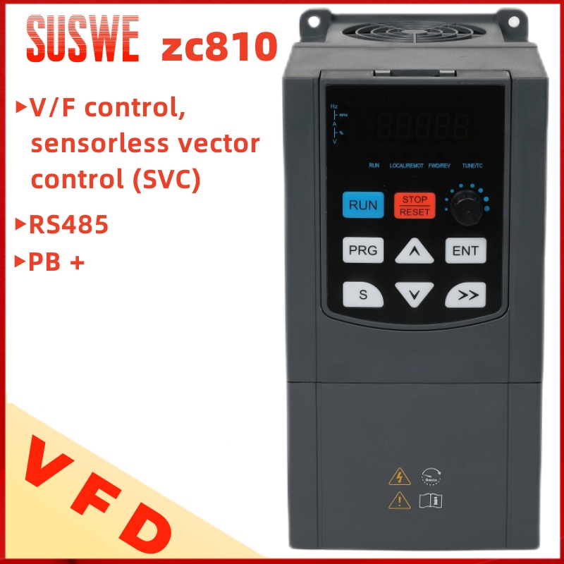 Inversor vectorial VFD inversor de 0,75 1,5 2,2 KW Inversor 1P/220V ...
